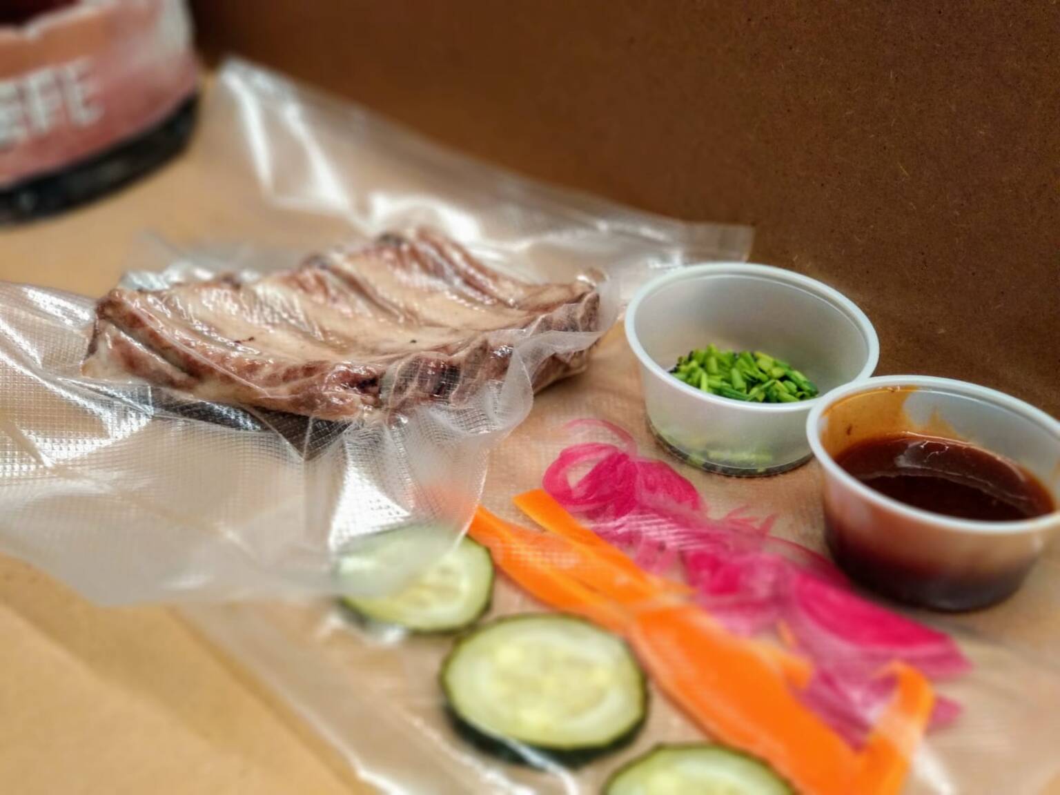 Costillas coreanas Manneken Beer Cocina semiterminada